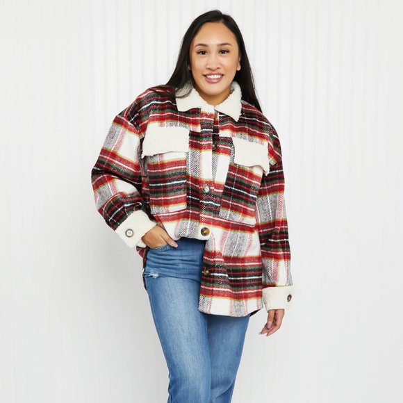 DAVI & DANI | Jackets & Coats | Davi Dani Fresh Fall Vibes Full Size ...